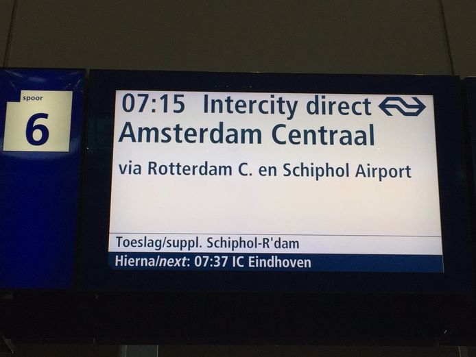 Intercity Direct of Intercity Defect: BN DeStem reist mee tussen Breda ...