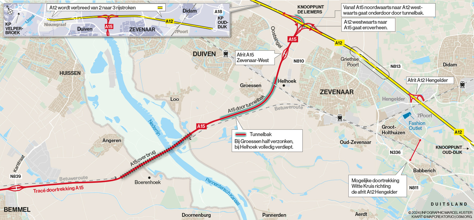 Verlossend woord over doortrekken A15 komt eraan na 40 jaar discussie ...