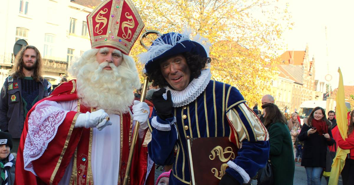 Sinterklaas deed een triomfantelijke en massaal bijgewoonde intrede in Ronse, waar geen stoute ...