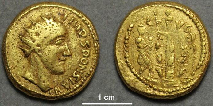 Gouden munt bewijst dat 'valse' keizer Sponsianus toch écht heeft bestaan | Wetenschap | hln.be
