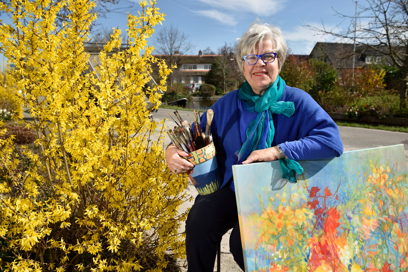 Ernstig zieke Coby (85) wil haar kunstwerken nog één keer laten zien ...