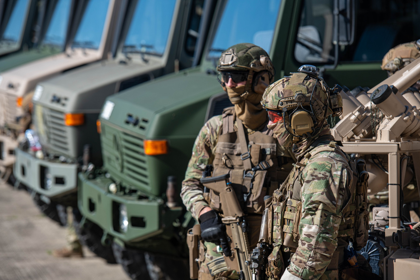 Belgisch leger koopt nieuwe militaire voertuigen | Foto | hln.be