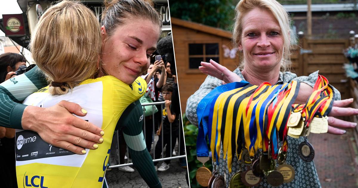 Na relatiebreuk en dood van broer, mama Anja over dochter Lotte Kopecky ...