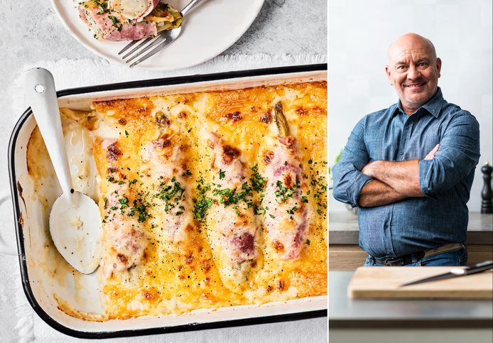 Witloof in de oven met hespenrolletjes | Eten | hln.be