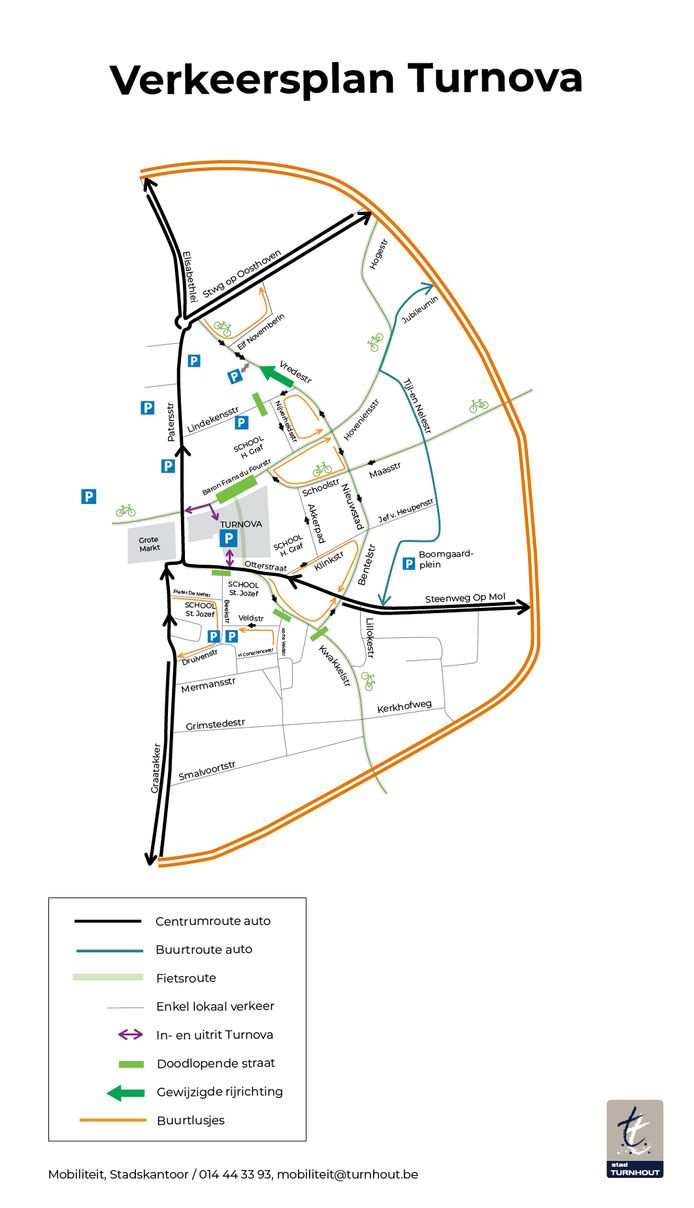 Verkeersstromen rond Turnova veranderen drastisch | Turnhout | hln.be