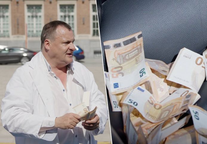 KIJK. Belgische meesteroplichter Piet Van Haut smijt letterlijk geld ...