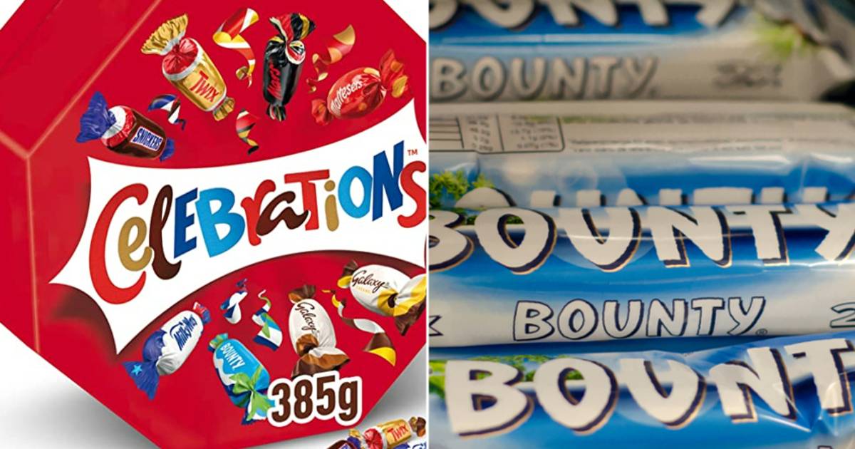 Bounty verdwijnt in Engeland uit Celebrations-box: binnenkort ook bij ...