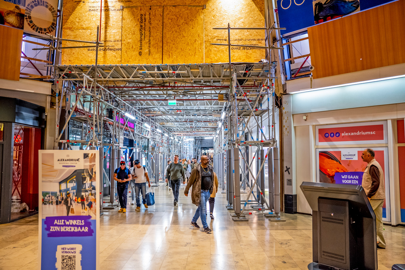 Nog even door de zure appel heen bijten tot Alexandrium is opgeknapt ...