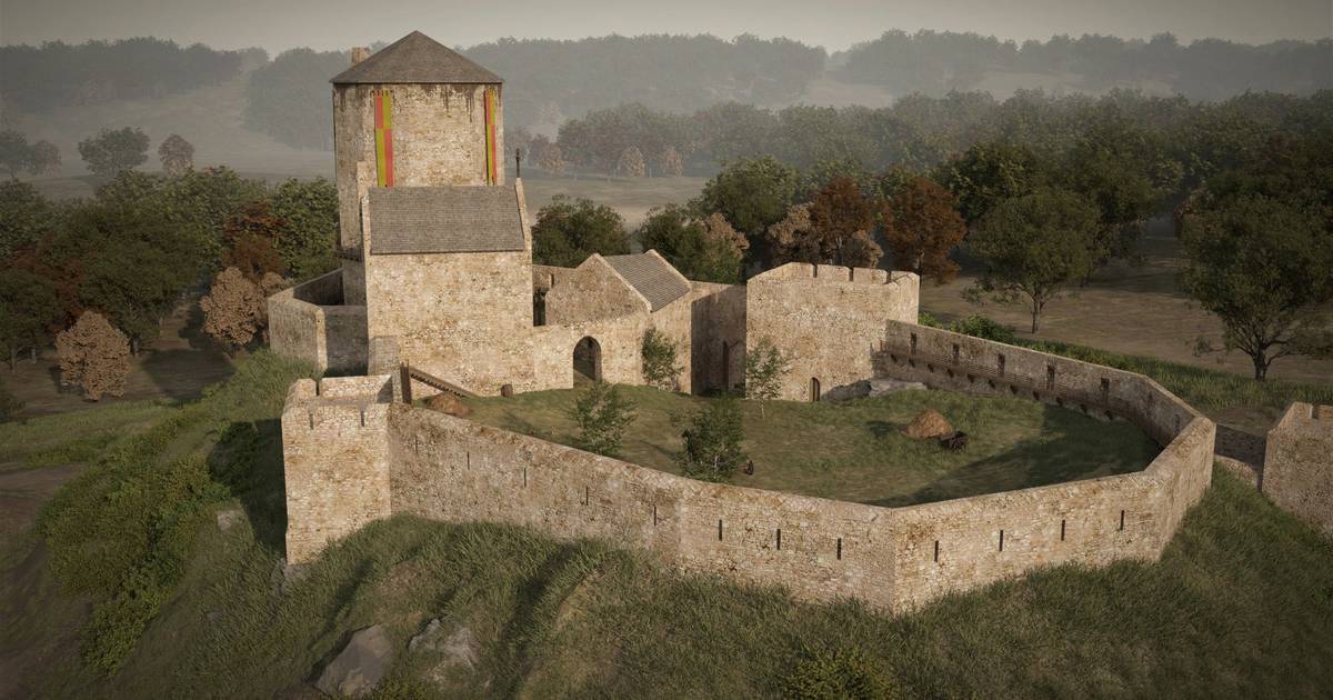 Burchtruïne van Kolmont voortaan te bewonderen via 3D-film | Tongeren ...