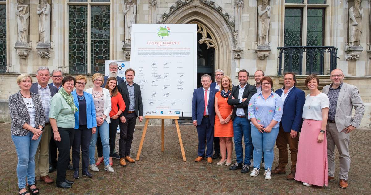 Steden en gemeenten ondertekenen charter ‘Gezonde Gemeente’ | Gistel | hln.be