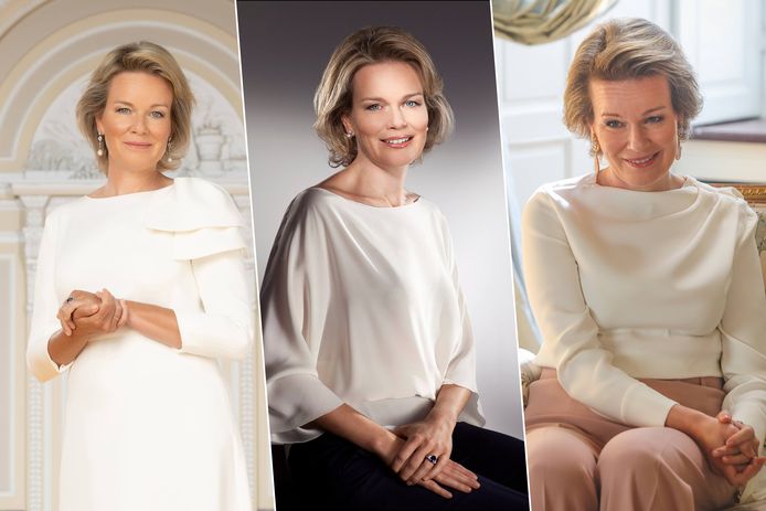 “Ze laat niets aan het toeval over. Oók niet qua kledij”: waarom Mathilde altijd wit draagt bij ...