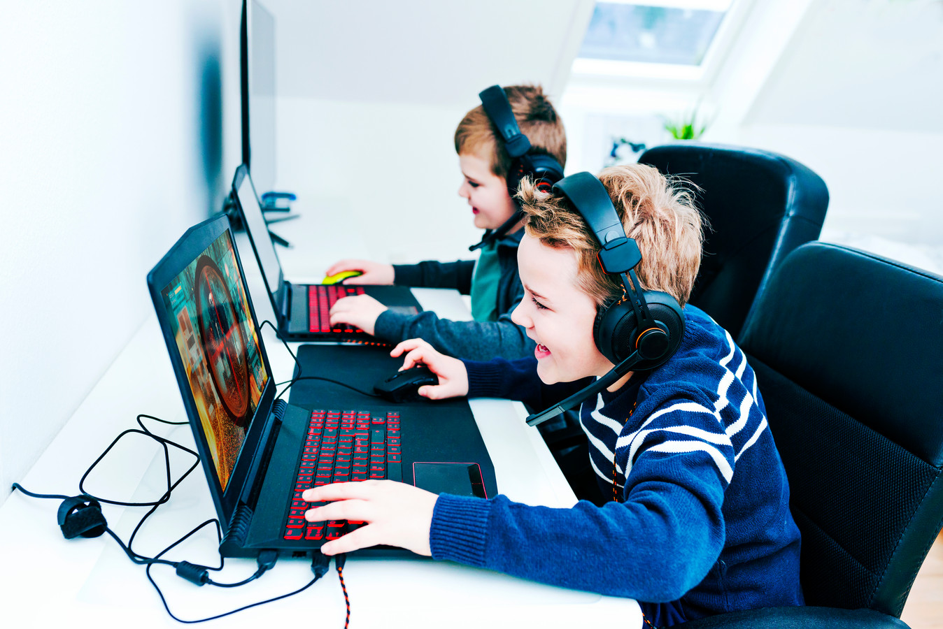 Kinderen en jongeren willen vooral samen gamen | Foto | hln.be Kinderen en jongeren willen vooral samen gamen | Foto | hln.be
