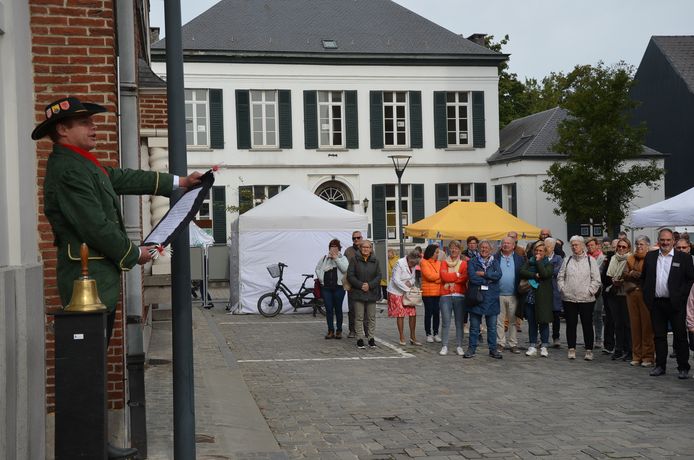 Nieuwe Haaltertse belleman Tim gaat officieel van start op Cultuurmarkt ...