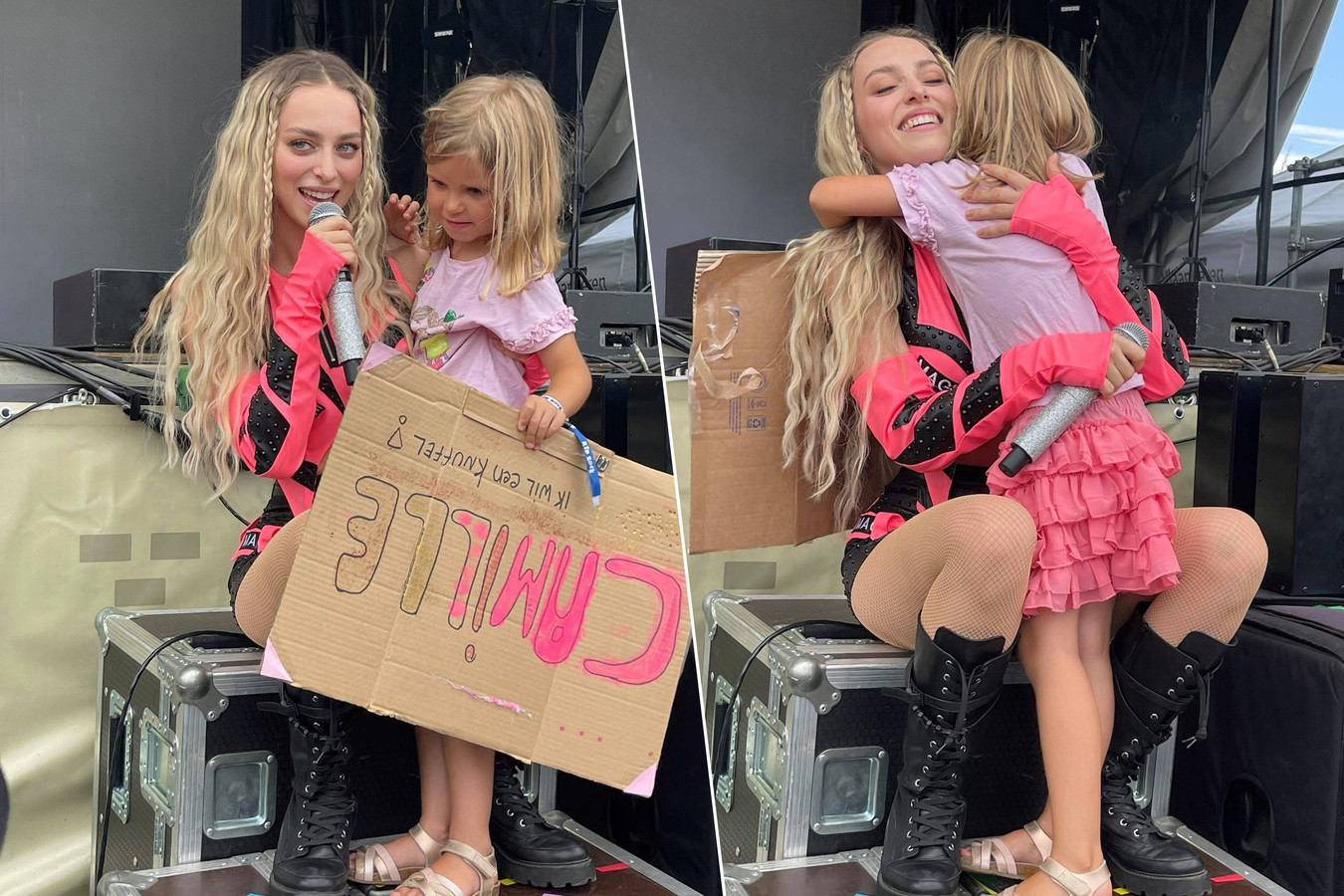 Het verhaal achter de hartverwarmende knuffel van Camille met kleine ...