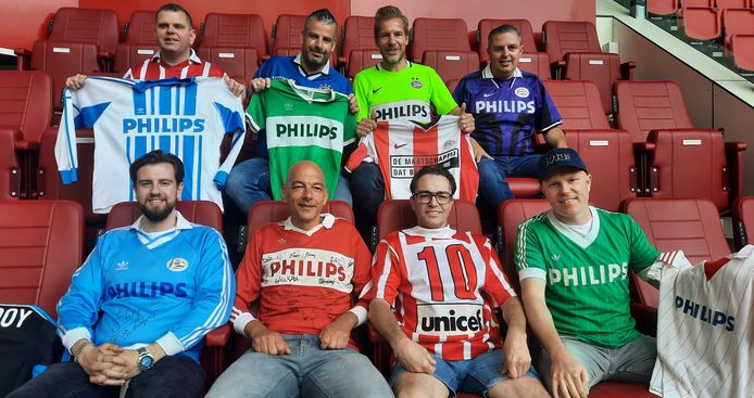 Fanatieke shirtverzamelaars eren Europa Cup 1-winst van PSV: ‘Deze is ...