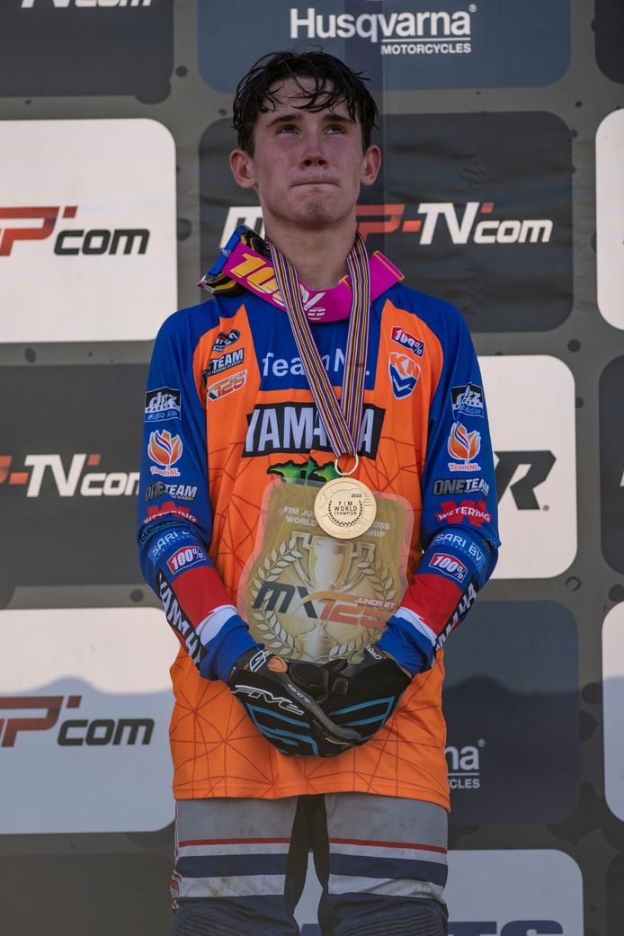 Motorcrosser Ivano van Erp uit Oss pakt wereldtitel 125cc: ‘Je krijgt ...