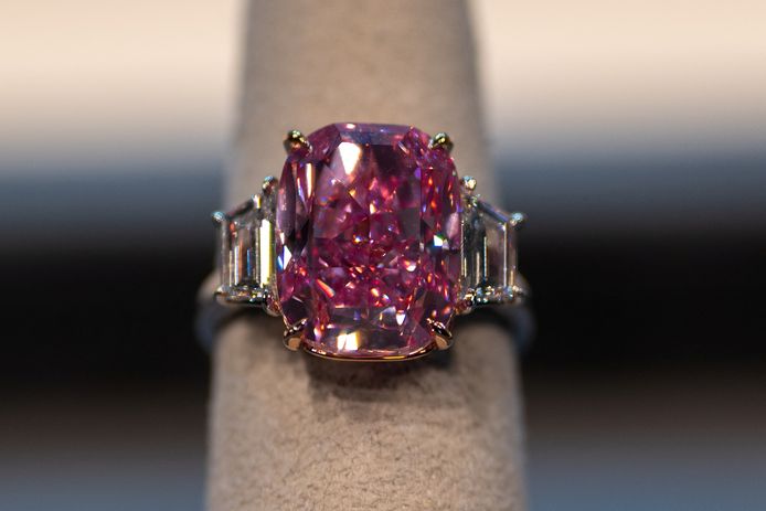 “Meesterwerk”: zeer kwaliteitsvolle en zeldzame roze diamant wordt ...