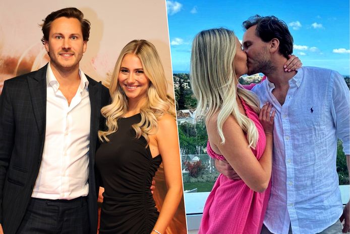 Zelfs zijn dubbelleven kreeg hen niet klein: ex-miss Celine Van Ouytsel ...