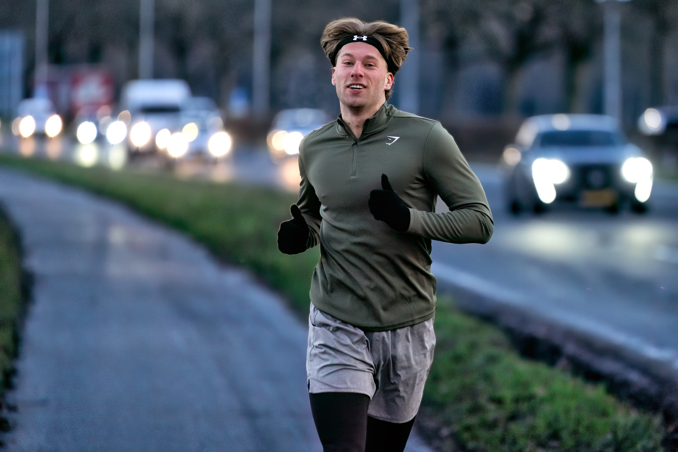 Mathijs loopt met zijn team hard op de meest deprimerende dag van het ...