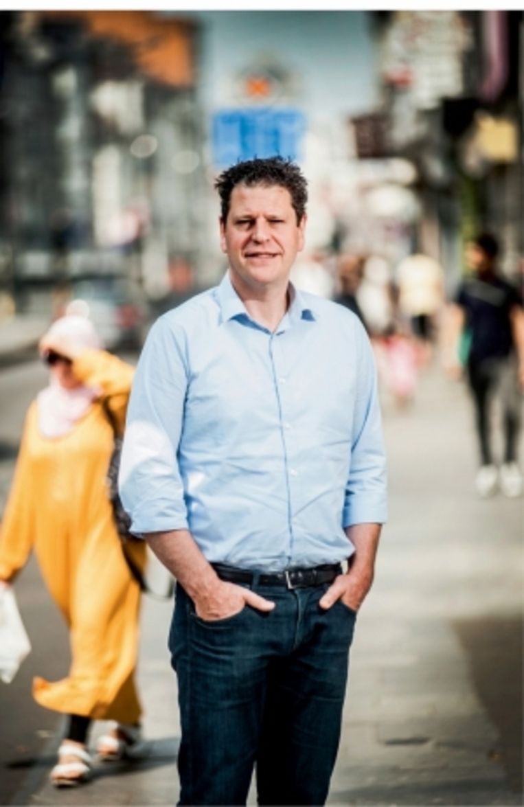 Tom Meeuws, voorzitter van de Antwerpse SP.A: 'De bazooka is ...