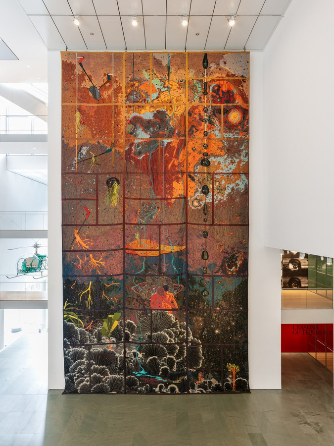 Bijzondere eer voor TextielMuseum: Tilburgs huzarenstukje siert atrium ...