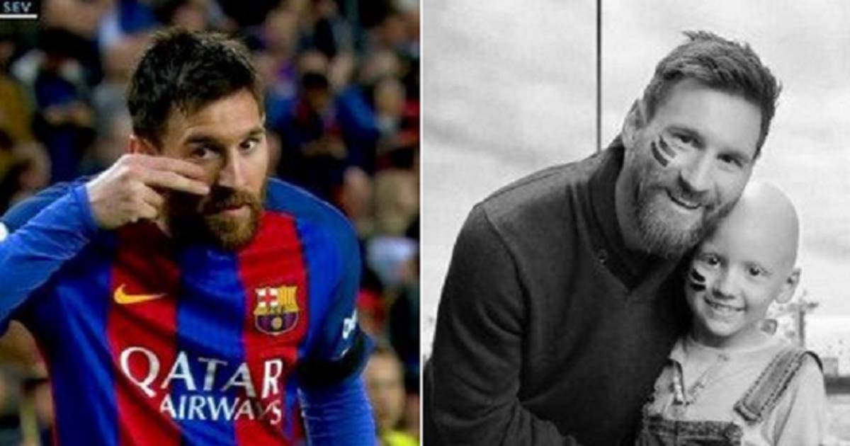 Waarom dit gebaar van Messi hart onder de riem is voor tal van zieke ...