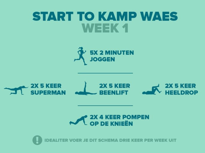 ‘Start to Kamp Waes’ is begonnen: eerste schema online | Foto | hln.be