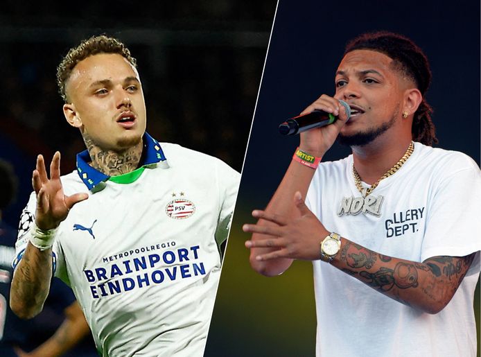 Rapmuziek en voetballers zijn al langer een goede combinatie, maar Noa ...