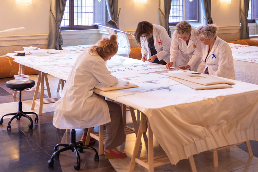 Deze drie meesters maakten gordijnen voor Willem-Alexander en Máxima ...