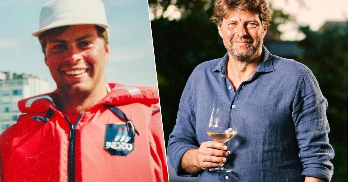 Wim Lybaert denkt met weemoed terug aan zijn vakantiejob als redder ...