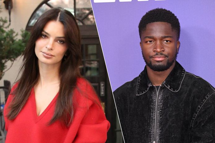 Is Emily Ratajkowski verliefd op Franse acteur? Deze vurige kus in ...