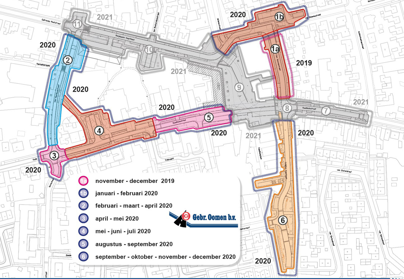 Rucphen heeft over 2 jaar nieuw Dorpsplein | Foto | AD.nl