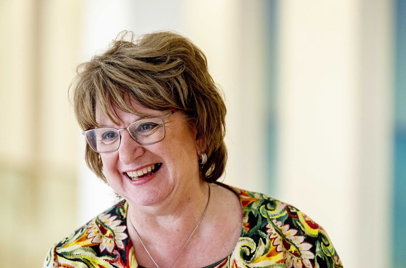 Dankzij haar vader hoefde Mariëtte Hamer niet naar de huishoudschool ...