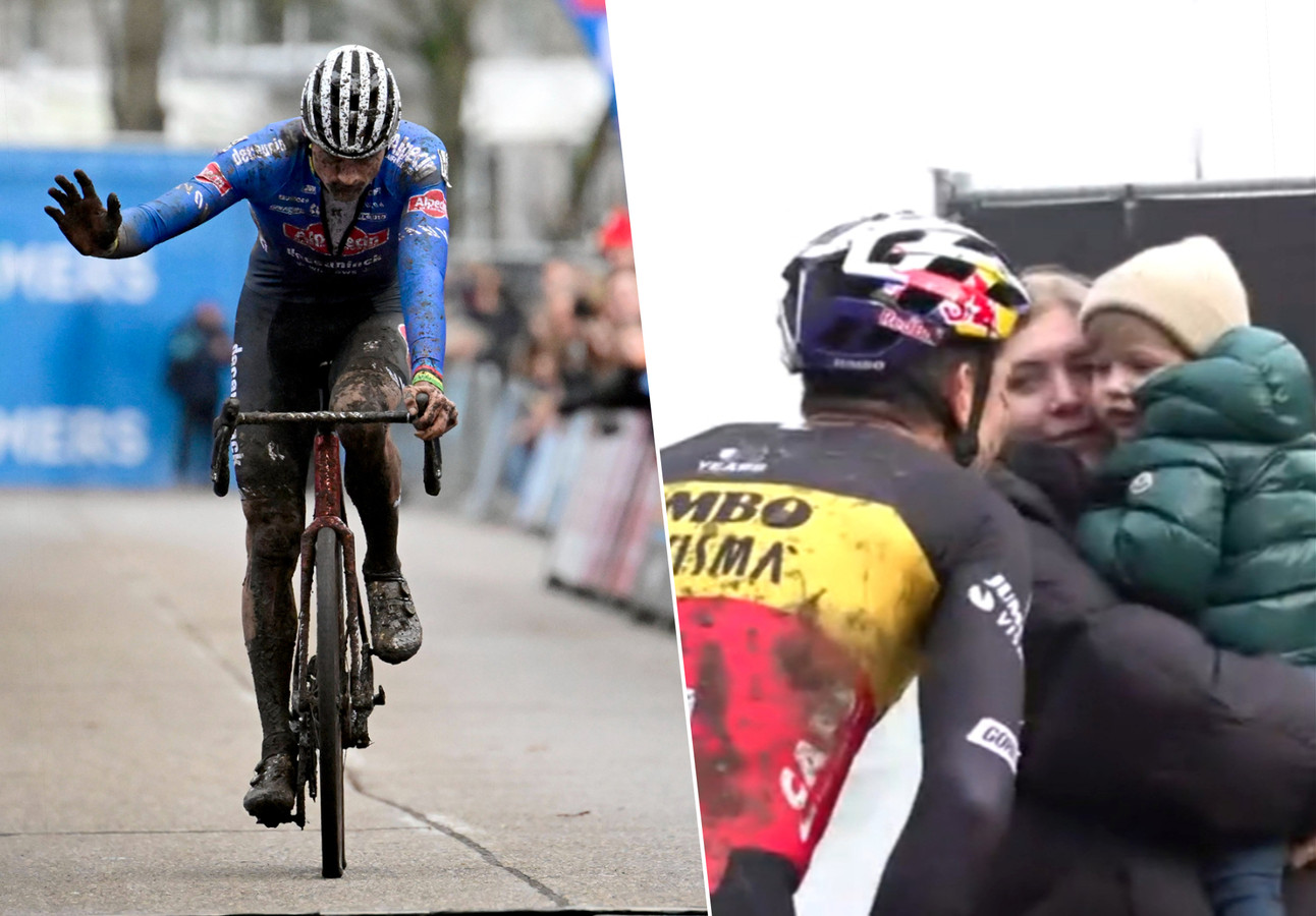 Van der Poel wint in thuishaven van Van Aert, die genekt wordt door ... Van der Poel wint in thuishaven van Van Aert, die genekt wordt door ...