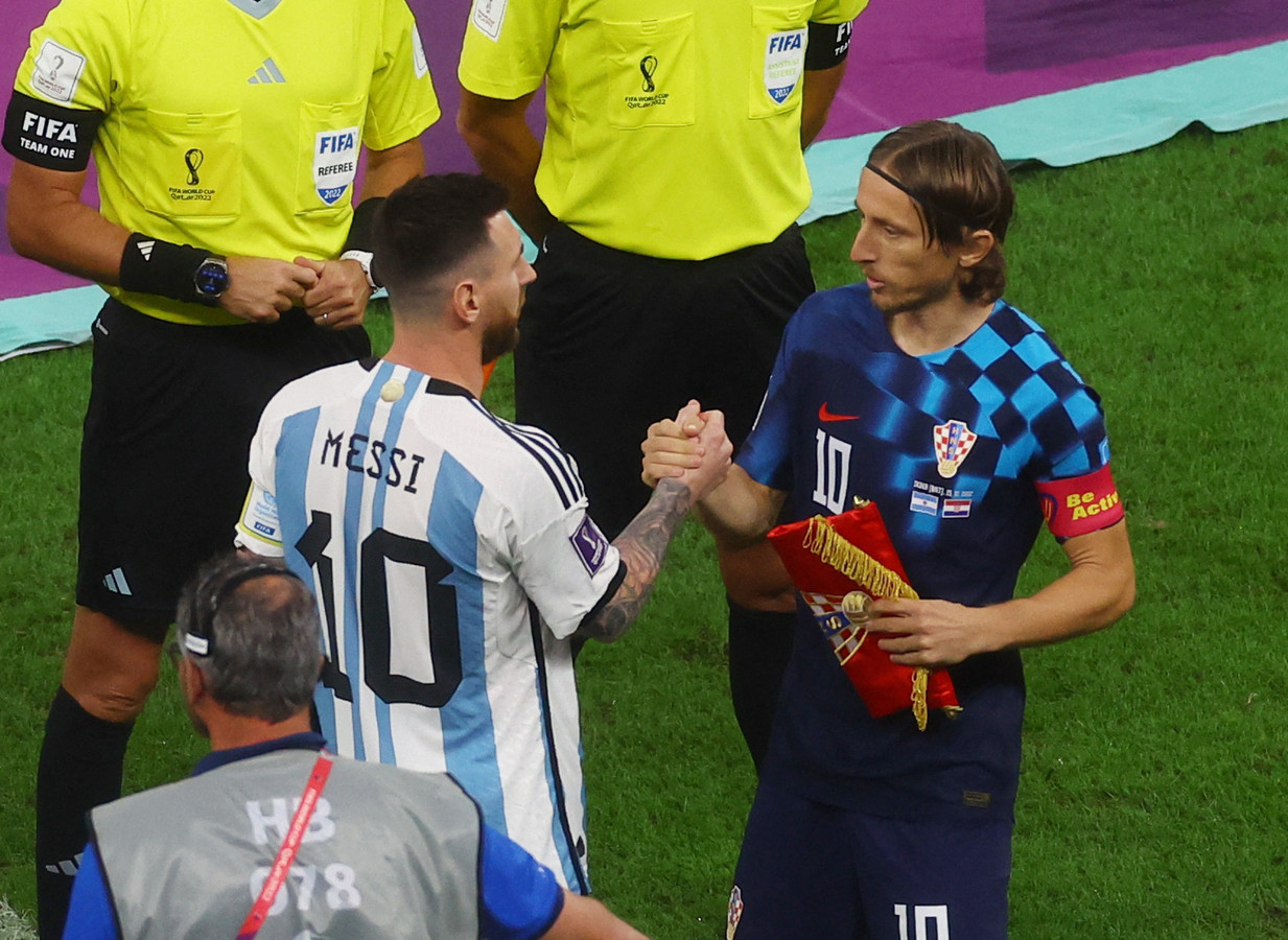 Luka Modric is voor Argentinië in WK-finale: ‘Lionel Messi is de beste ...
