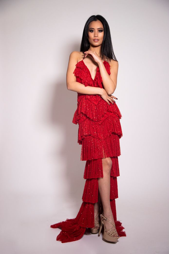 Angeline Flor Pua topfavoriete bij Miss Universe | Showbizz | hln.be