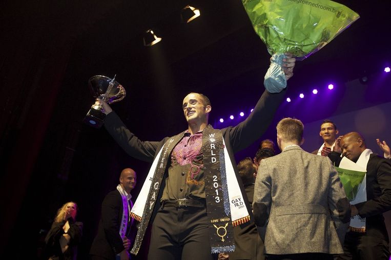 Christopher Olwage is nieuwe Mister Gay World | De Morgen