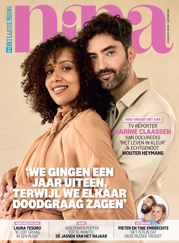 Voorproefje van NINA met Eén-reporter Karine Claassen en echtgenoot ...