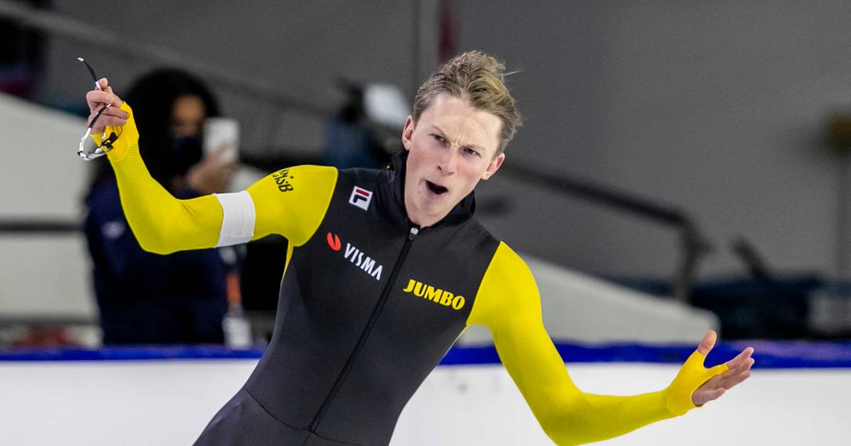 Scheperkamp (21) zorgt voor daverende verrassing op 500 meter: ‘Besef het nog niet helemaal ...