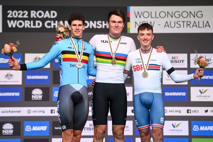 Zilver voor Alec Segaert op WK tijdrijden voor beloften, wereldtitel ...