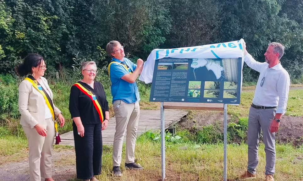 Nieuw Drielindenpad officieel geopend | Foto | hln.be