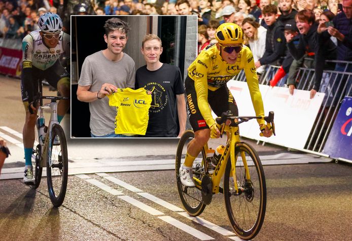 Tourwinnaar Jonas Vingegaard wint criterium van Boxmeer na kraambezoek ...