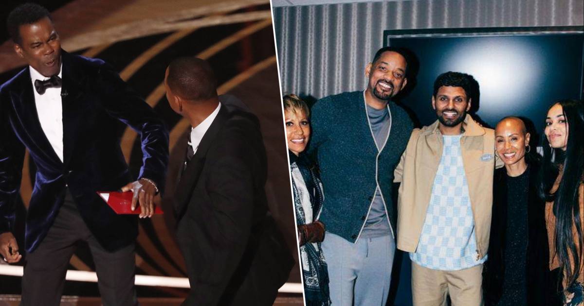 Eén jaar na het Oscarincident bezoekt Will Smith met zijn gezin een ...