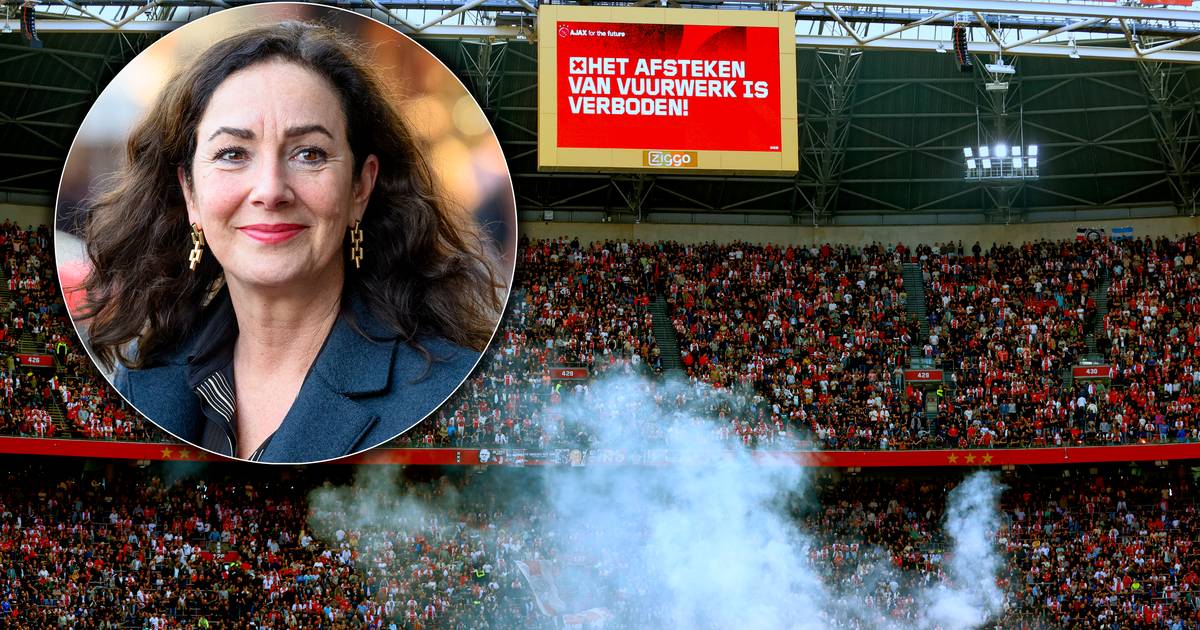 Amsterdamse burgemeester Femke Halsema eist harde maatregelen Ajax en dreigt met niet toestaan ...