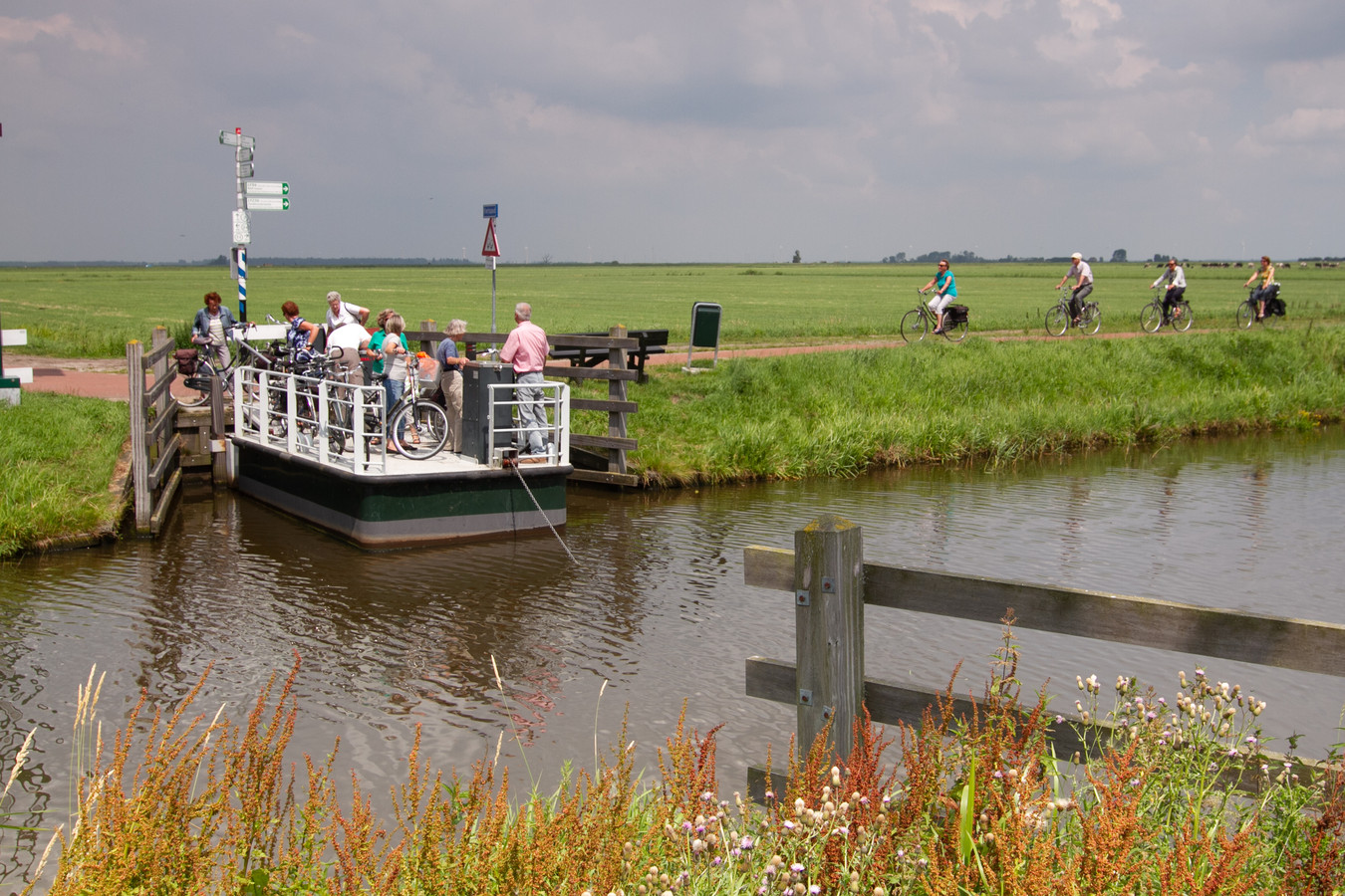 Het was dé attractie voor fietsers, nu is het trekpontje vervangen door ...