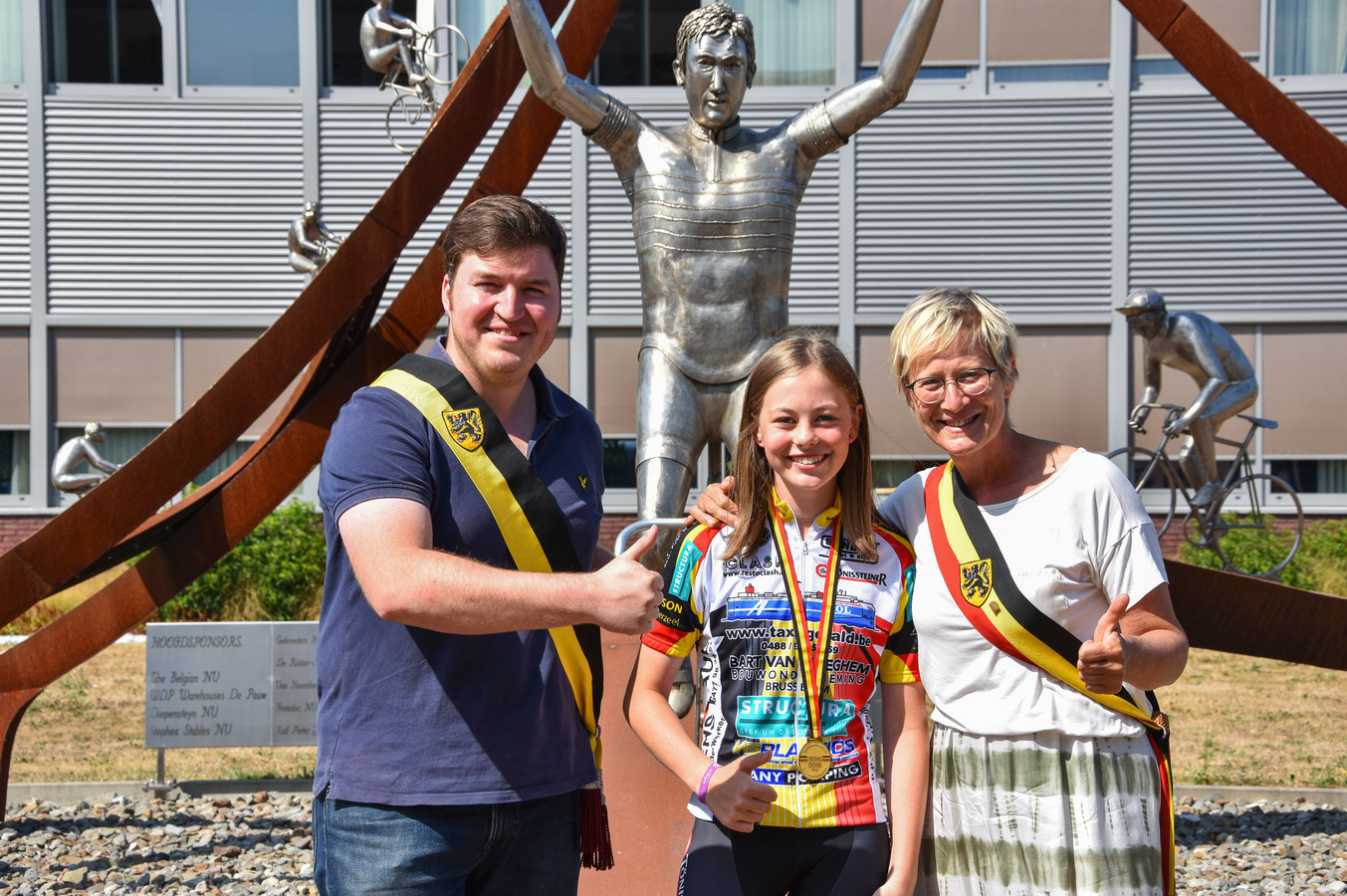 Roxanne Vertongen is 13 jaar jong en mag zich Belgisch kampioen ...