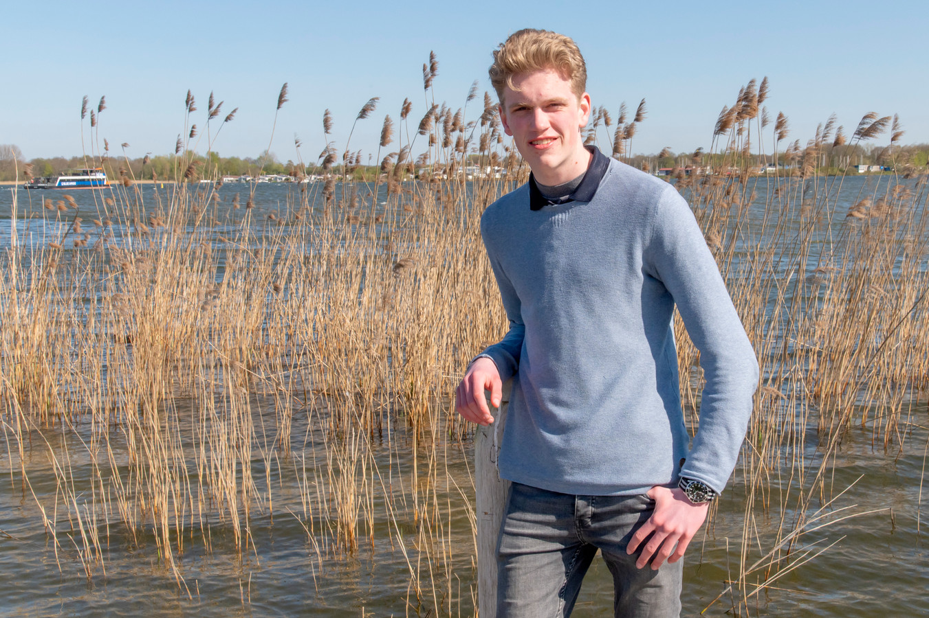 Komt er dan toch een brug over het Wolderwijd? Dit is het ontwerp van de 16-jarige Maxim | Foto ...