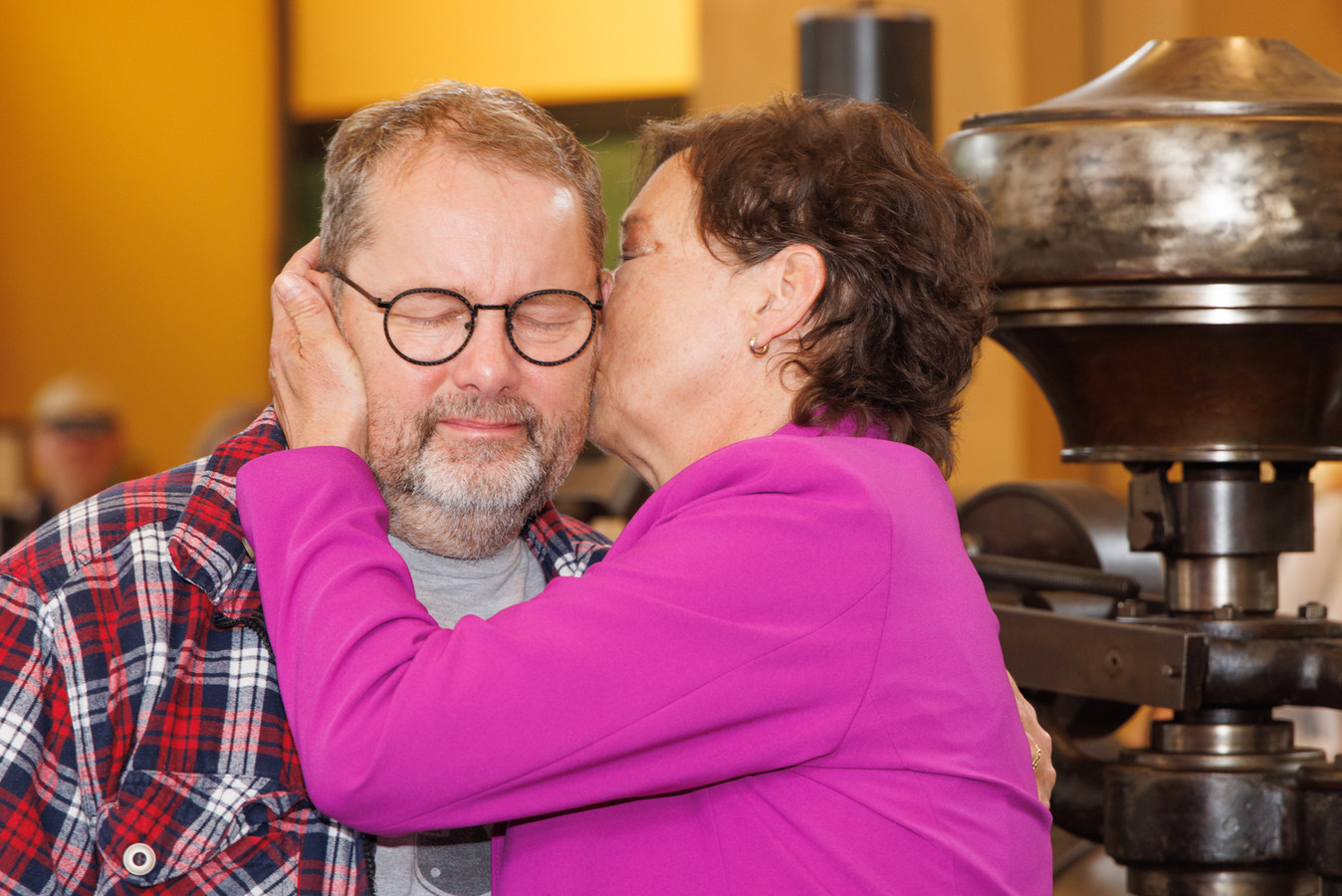 Lintje voor Bas de Witte, animator achter de stoommachine van KVL in ...