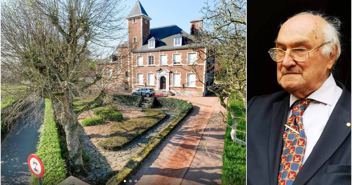 Te koop voor 2,65 miljoen euro: kasteel in Kortrijk waar 90-jarige ...