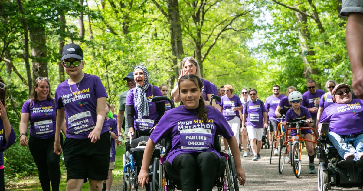 Dit weekend is de Mega Wandel Marathon in Arnhem: ‘Iedereen kan meedoen ...